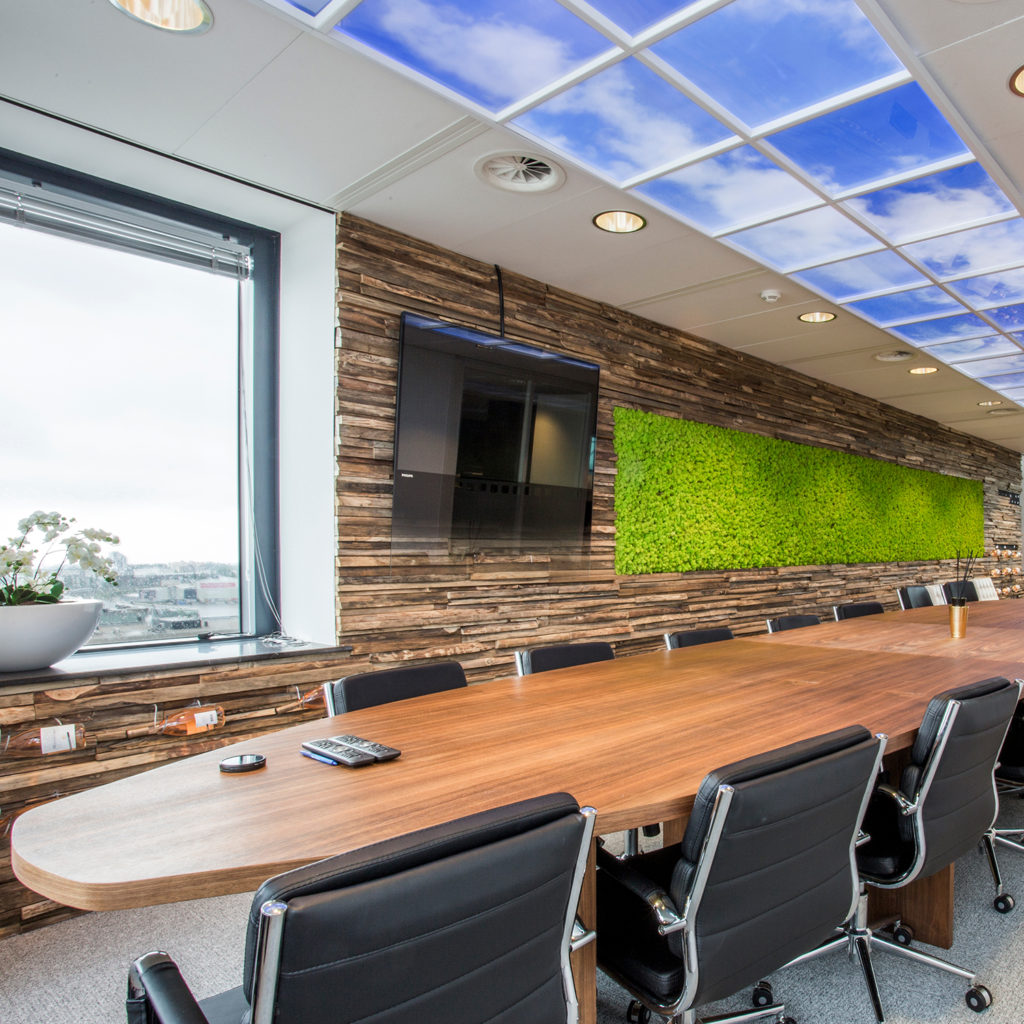 LED Sky Ceilings Set of 4 600×600 LED Panel 1250 lm | Sky1+Cherry-Blossom