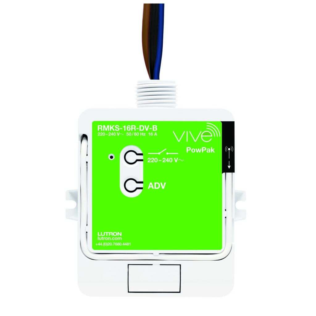 Lutron PowPak Relay Module with Softswitch | 16 Amp