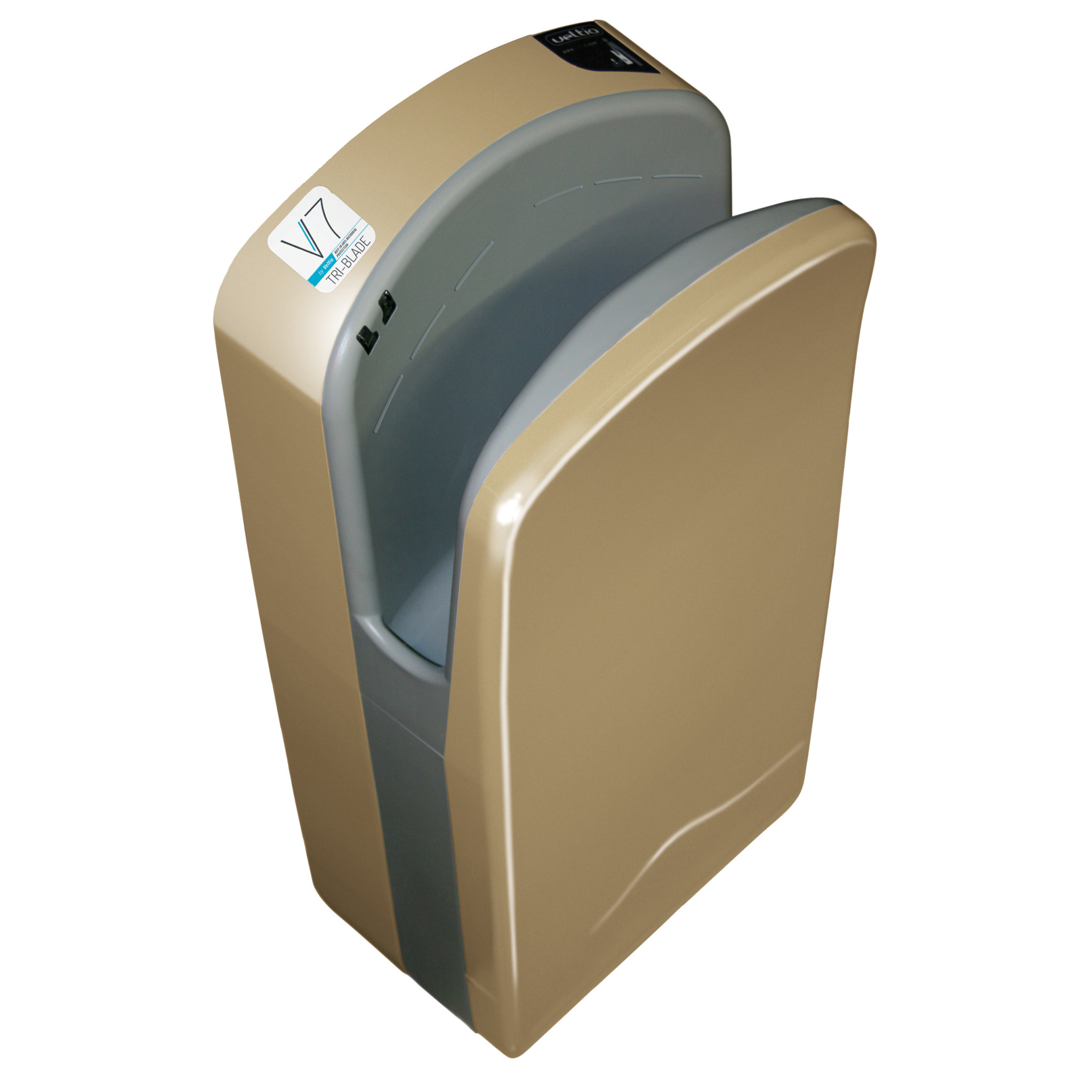 Veltia V7 Tri-Blade Hand Dryer Champagne