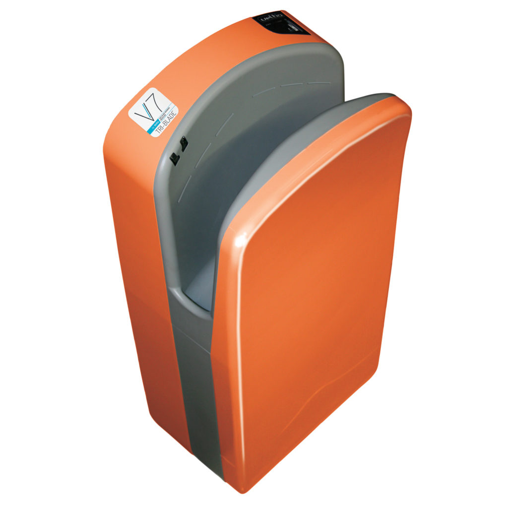 Veltia V7 Tri-Blade Hand Dryer Pumpkin